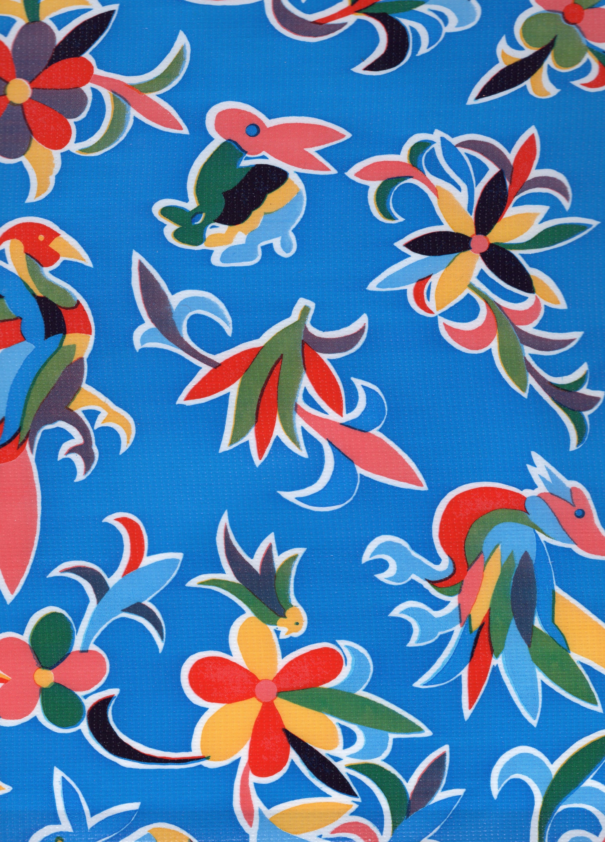 Oilcloth, oil cloth, vinyl tablecloths, Otomi tablecloths, placemats ...