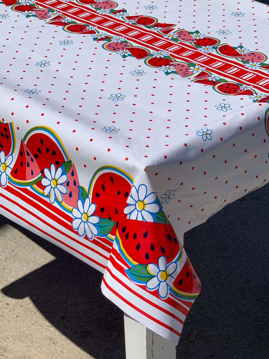 Oilcloth, oil cloth, vinyl tablecloths, picnic tablecloths, fabric ...