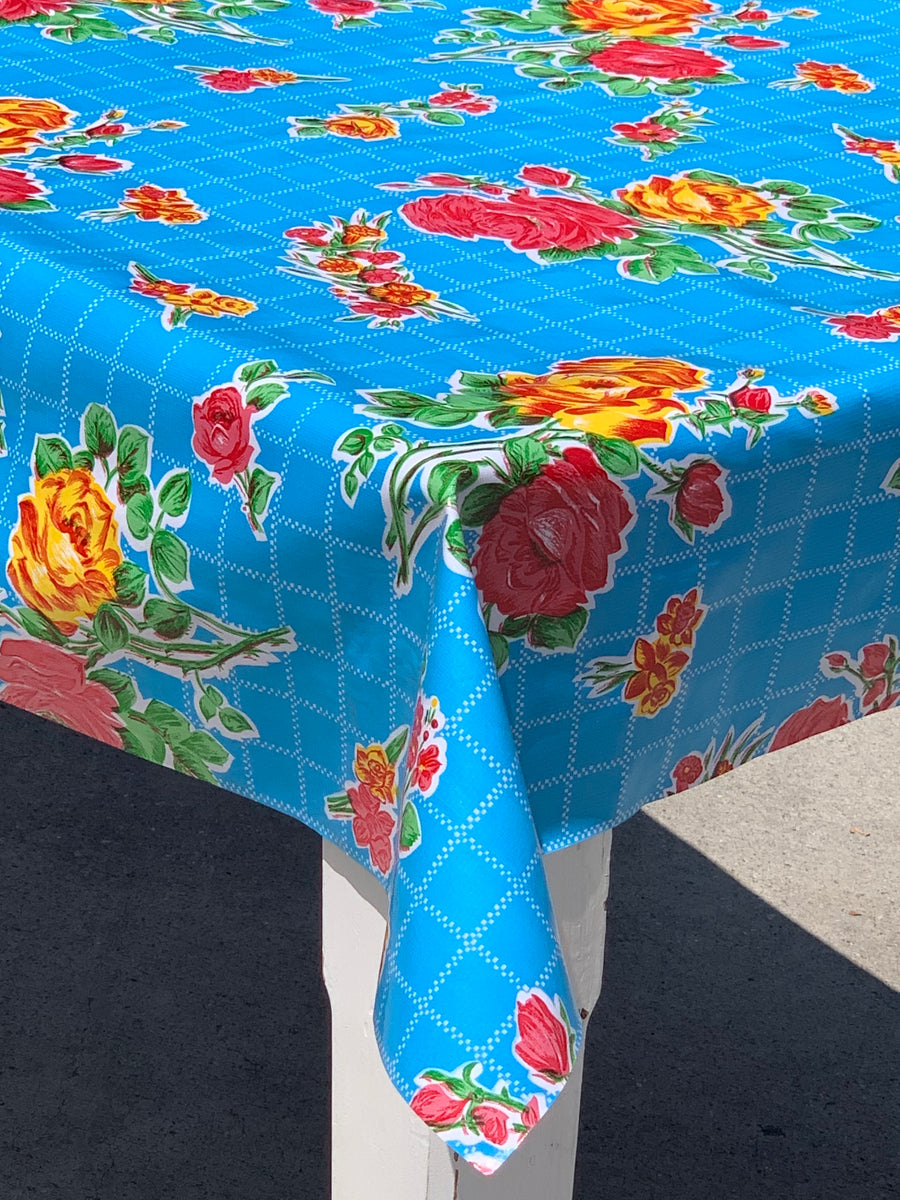 Oilcloth, oil cloth, vinyl tablecloths, picnic tablecloths, fabric ...