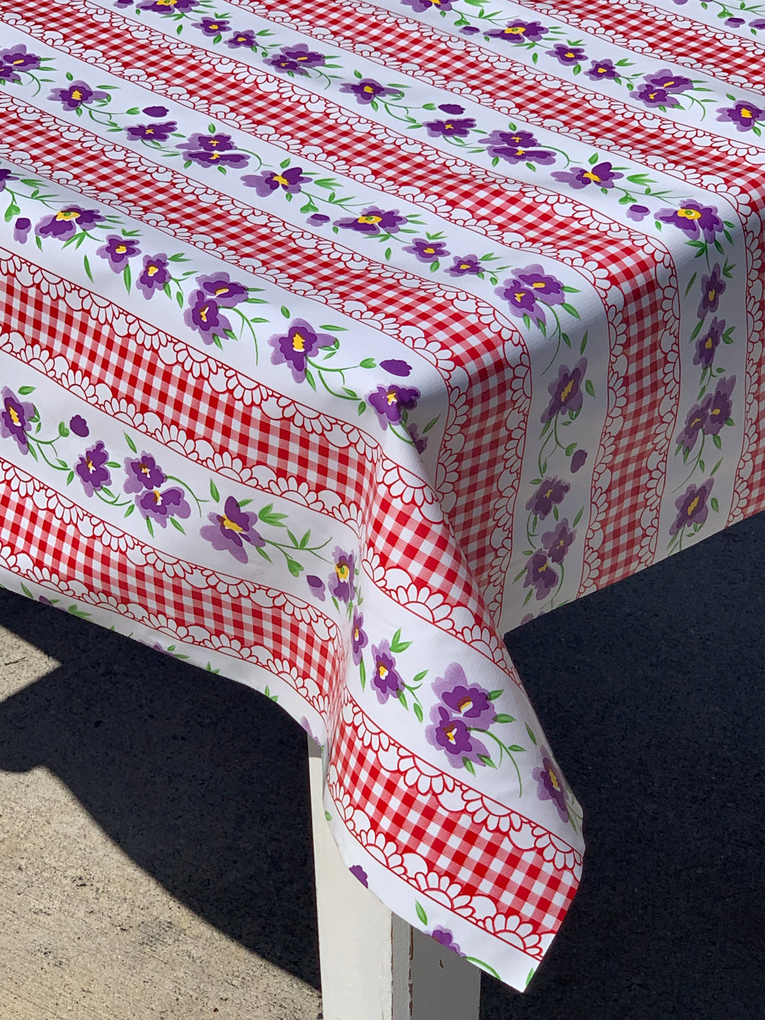 Oilcloth, oil cloth, vinyl tablecloths, picnic tablecloths, fabric ...